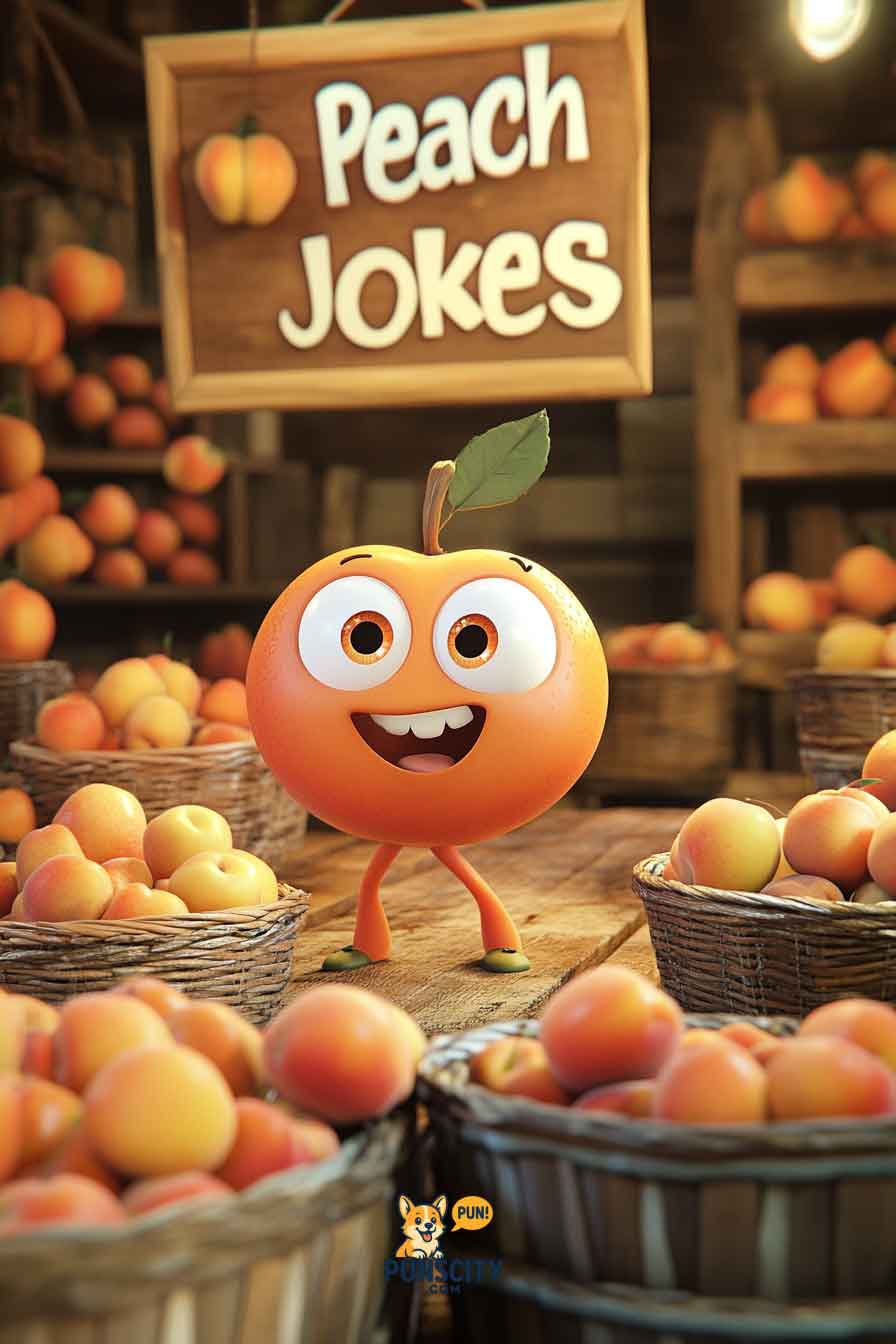 200+ Peach Jokes That Will Make You Laugh Out Loud and Brighten Your ...